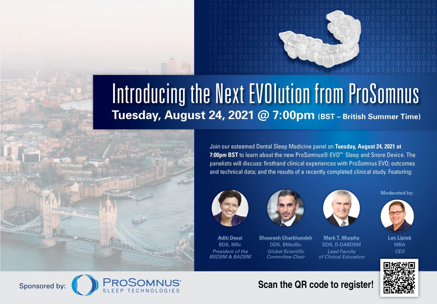 Introducing the next EVOlution from ProSomnus - British Society of ...